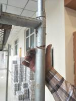 China Scaffolding Round Ring/ Ringlock Q235/Q345/ZG45 surface Silver construction accessories for sale