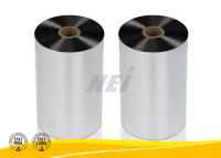 China Professional 21 Micron Silver Polyester Film Rolls , Metallized PET Film for sale