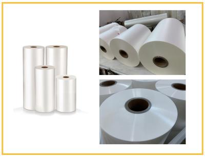 China Double Side BOPP Thermal Lamination Film Focus On Clarity And Adhesion 17mic for sale