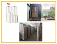 China BOPP / PET Frosted Thermal Lamination Film Rolls For Printing Packaging for sale