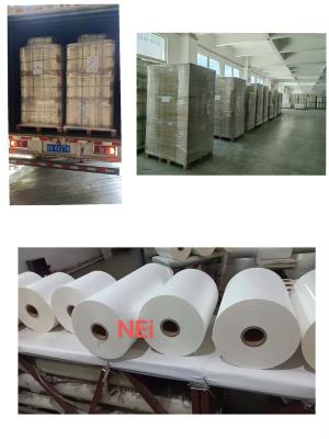 China Custom Smooth Hot Transparent Laminated Film For Map  Soft Hardness for sale