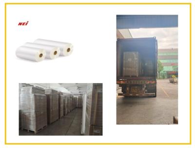 China Pro Coating Transparent Glossy Lamination Film For Displaying Bag Paper Media for sale