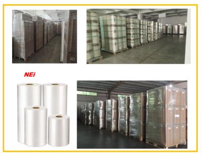 China Premium Gloss Matt BOPP Thermal Lamination Film 12 Micron Base 6 Micron EVA for sale