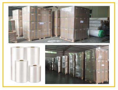 China SGS Gloss Lamination Film 20mic Plastic EVA Coated Hot Thermal Lamination Film for sale