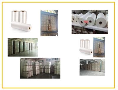 China Transparent White BOPP Thermal Lamination Film With Eva Coating For Paper / Plastic for sale
