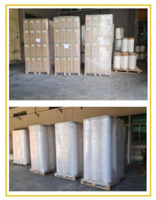 China Transparency BOPP Thermal Lamination Film 25 mic Thickness for sale