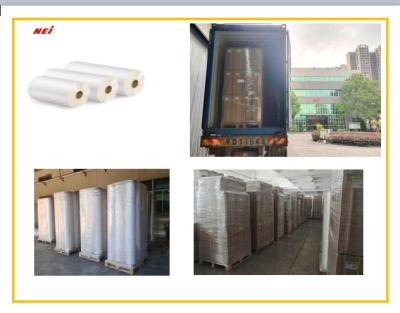 China Versatile BOPP Thermal Lamination Film Glossy Pearl White 10-20Mpa Roller Pressure for sale