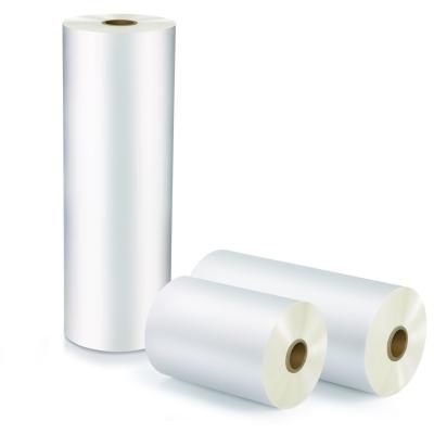 China Pearl Colour 25mic Bopp Thermal Gloss Lamination Film With Extrusion-Coated Surface for sale