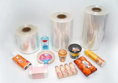 China 100% Recyclable PE Shrinking Film with Gloss Finish and FDA-Compliant for Secure Packaging for sale