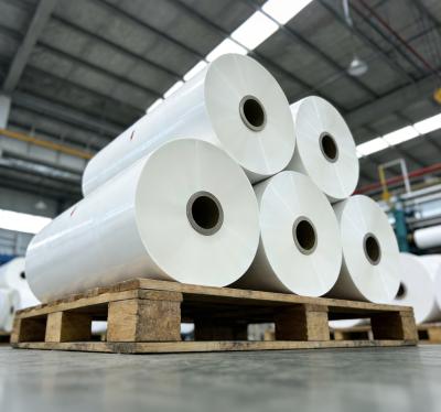 China Pressure-sensitive Adhesive Digital Laminating Film with Up To 120°C Temperature Resistance and Double Corona Treatment for sale