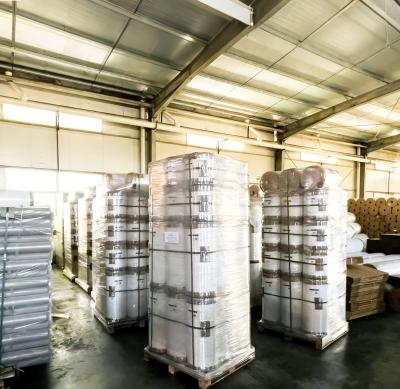 China Above 90 GU Gloss Level Gloss Lamination Film with Moisture Proof and Double Side Corona Treatment for sale