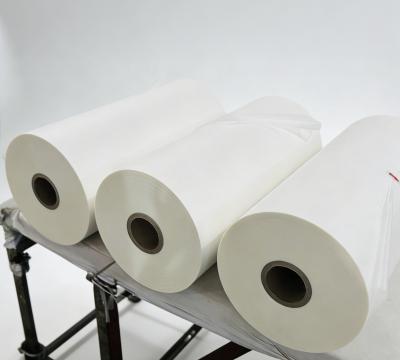 China BOPP Thermal Lamination Film with 95-120℃ Temperature EVA Glue from Korea for Transparent Matte Film Lamination for sale