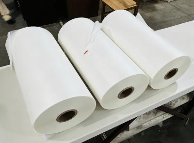 China EVA 4-30 Micron Hot Lamination Film with High Clarity Transparency and Moisture Proof Protection for Printed Materials for sale