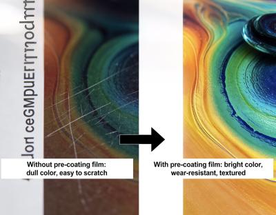 China Food Grade Glossy Finish Biodegradable Laminating Film Roll with Thermal Adhesive for Professional Use for sale