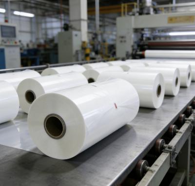 China Moisture Proof PET Thermal Lamination Film with Heat-activated Adhesive and Glossy Finish for Packaging for sale