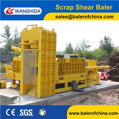 China Scrap Metal Shearing Baler Machine for sale