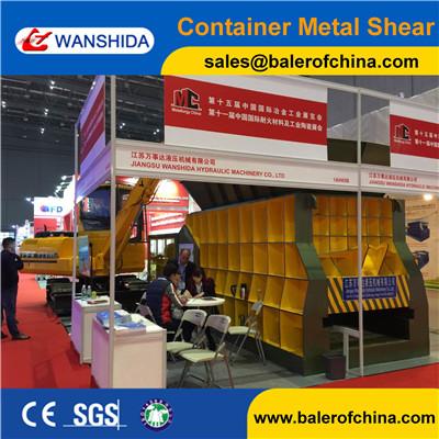 China China WANSHIDA Automatic Scrap Shear/Container Shear for propane tanks for sale