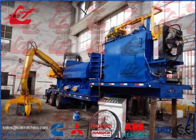 China Mobile Hydraulic Metal Baler Logger Light Metal Baling Press HMS Compactor Customize accept for sale