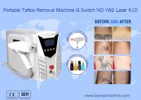 China 1064nm 532nm Laser Tattoo Removal Machine Portable With Detachable Handle for sale
