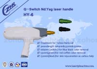 China 1064nm & 532nm Q - Switch ND YAG  Laser  Tattoo Removal Machine Handle for sale