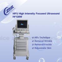 China Hifu high intensity focused ultrasound for face lifting with vertical stand for sale