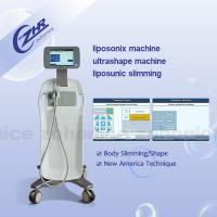 China Liposonix for body slimming machine / high intensity focused ultrasound machine for sale