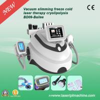 China Cryolipolysis + lipo laser (8 laser pads)  + cavitation +  rf vacuum weight loss machine for sale