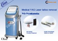 China Vertical Laser Tattoo Removal Machine Q switch Nd Yag Laser With High Energy for sale