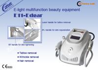 China Winding Cooling E Light IPL RF Machine for Color Tattoo Flecks Removal for sale