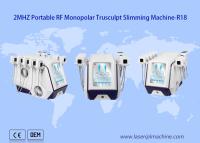 China 100w Radio Frequency Beauty Device 2mhz Monopolar Trusculpting Cellulite Treatment for sale