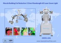 China Low Level 6D Laser Fat Reduce 532nm Green 635nm Red Light Therapy Cold Laser Therapy Device for sale