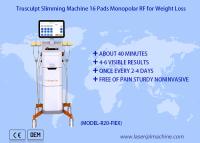 China 2mhz Monopolar Radio Frequency Machine Weight Loss Cellulite Removal Trushape Flex for sale