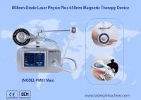 China Super Transduction Muscle Pain Relief Electromagnetic Physio With 808 Diode Laser for sale