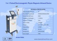 China 3 In 1 Pulsed Physio Magneto Therapy Machine Body Pain Relief Infrared for sale