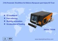China Desktop 6 Bar Portable Shockwave Machine For Pain Relief Weight Loss for sale