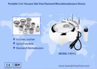China Diamond Microdermabrasion Machine Spray Wrinkle Removal Facial Deep Peeling Device for sale