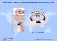 China Diamond Microdermabrasion Machine Spray Wrinkle Removal Facial Deep Peeling Device for sale