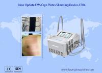 China Ems Fat Reduce Cryo Plate Machine With 4 Cooling Pads for sale