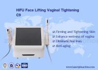 China Max 200W Power 3D HIFU Machine 3.0mm For Face 2J Max Energy vulva Tightening for sale