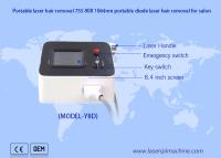 China Portable Effective Painless 808 Diode Laser Hair Removal For Beauty Salon for sale