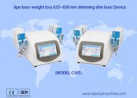 China 650nm Lipo Laser Pads Laser Liposuction Machine For Reduce Cellulite Fat Removal for sale