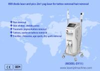 China Professional 808nm Diode Laser 2 in 1 Hair Removal Picosecond Laser Tattoo Removal Device for sale
