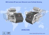 China Portable 80k Cavitation Vacuum Rf Machine 7 In 1 For Body Contouring Fat Burning for sale