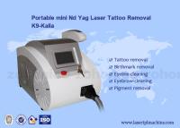 China Q-switched ND Yag Laser Tattoo Removal Machine Portable For Skin Pigment for sale