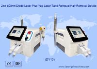 China Spa 808 Nm Diode Laser Machine 2 In 1 Hair Removal And Picosecond Tattoo Removal for sale