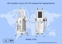 China Vacuum Roller Therapy 4 In 1 Cavitation 40k Machine Rf Fat Removal for sale