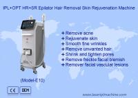 China Dual Handle IPL DPL OPT Painless Hair Removal Skin Rejuvenation Machine for sale