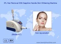 China Professional IPL Hair Removal Machines Skin Whitening OPT Function Spot Size for sale