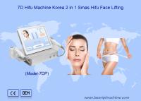 China Dual Handles 7D Hifu 2 in 1 Eyes Lifting Skin Anti Aging 7D Slimming Machine for sale