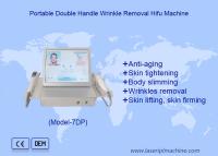 China Dual Handles 7D Hifu 2 in 1 Eyes Lifting Skin Anti Aging 7D Slimming Machine for sale